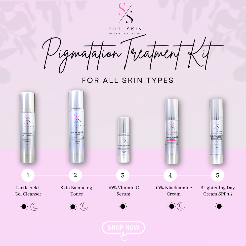 PIGMENTATION TREATMENT KIT (FOR ALL SKIN TYPES) – SUJI SKIN