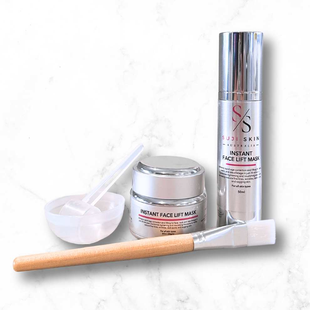 INSTANT FACE LIFT MASK (50g + 50 ml) – SUJI SKIN