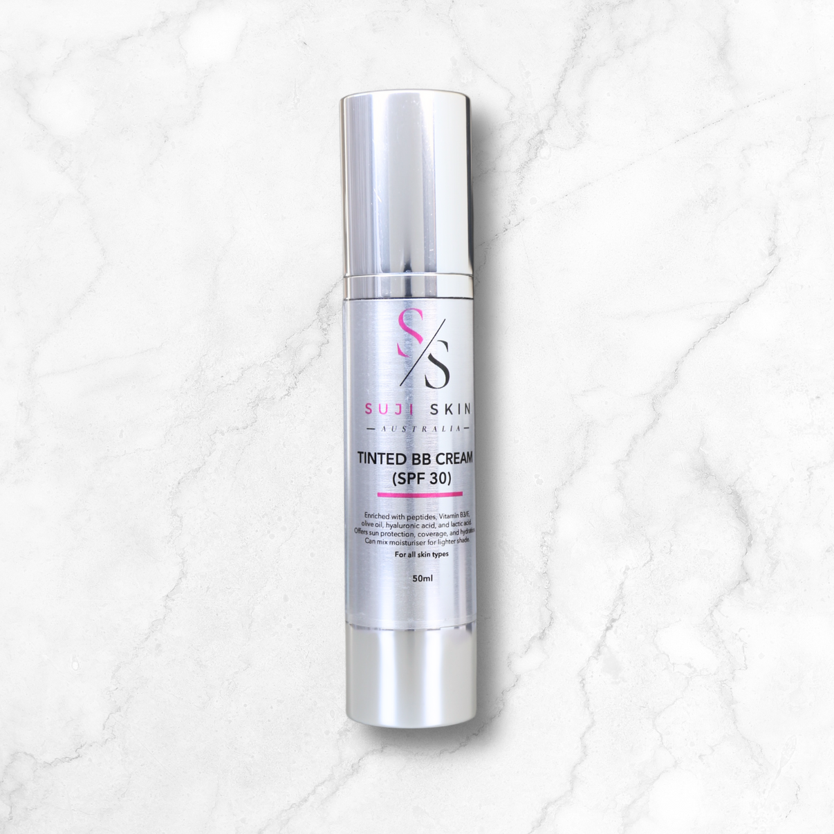 TINTED BB CREAM WITH SPF 30 (50ml) – SUJI SKIN