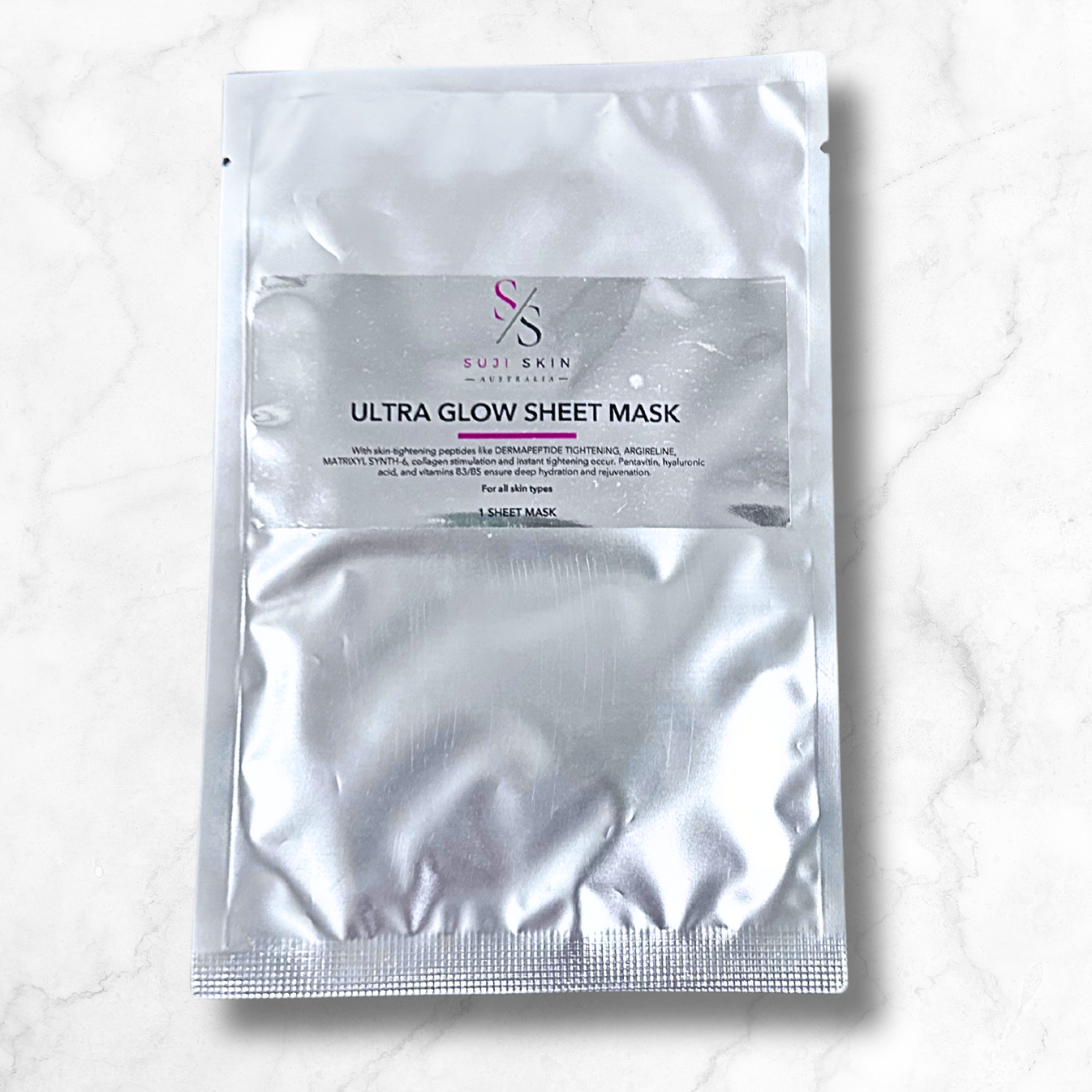 ULTRA GLOW SHEET MASK (1 mask) – SUJI SKIN